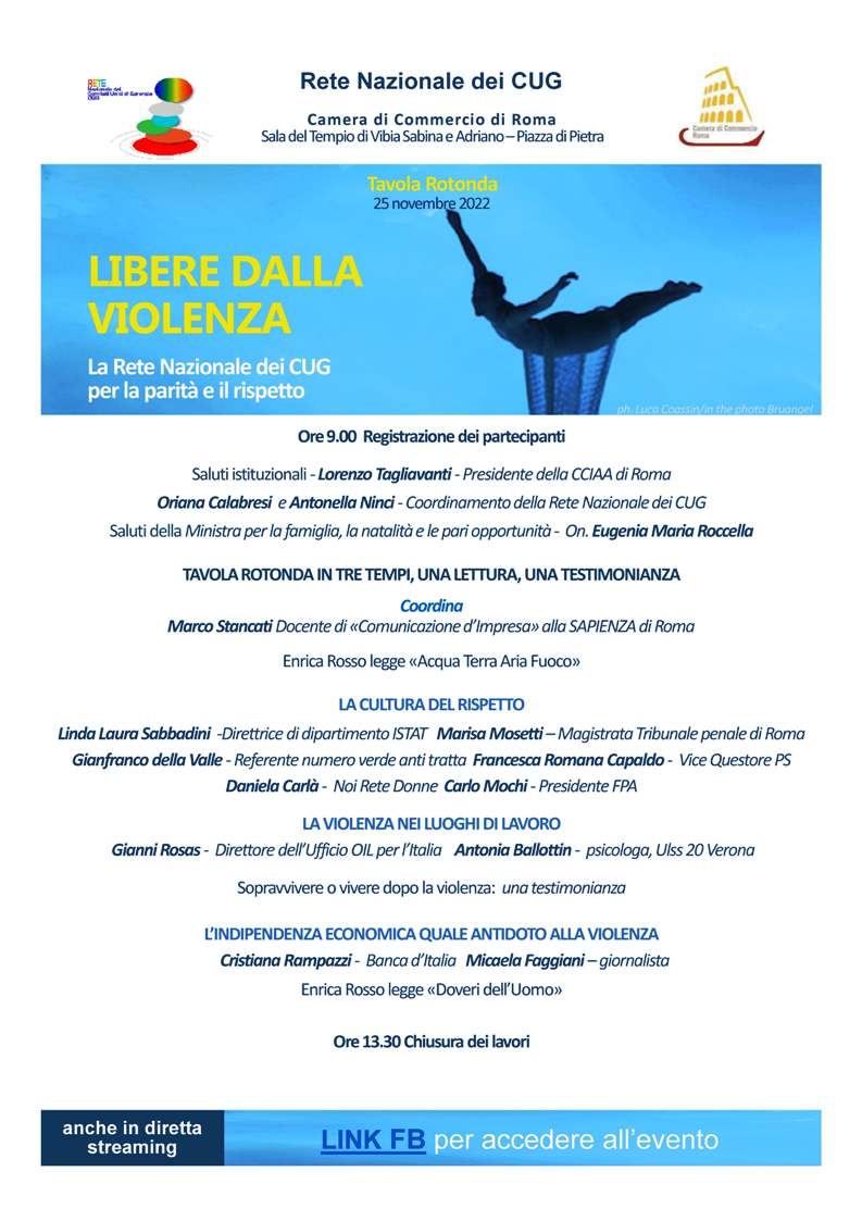 La Rete Nazionale dei CUG per la parità e il rispetto Noi Donne